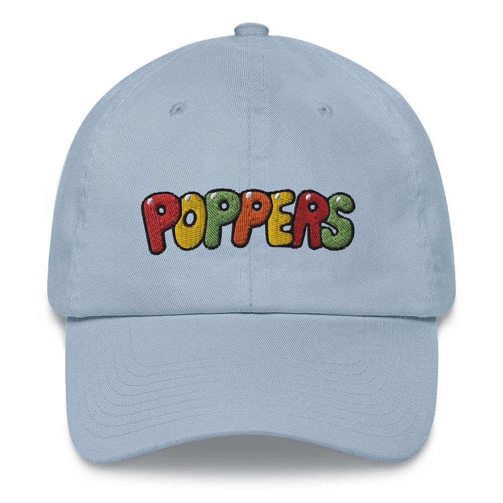 Poppers Embroidered Dad Hat Funny Cartoon Gay Comics Party Etsy Poppers Embroidered Dad Hat Funny Cartoon Gay Comics Party Etsy