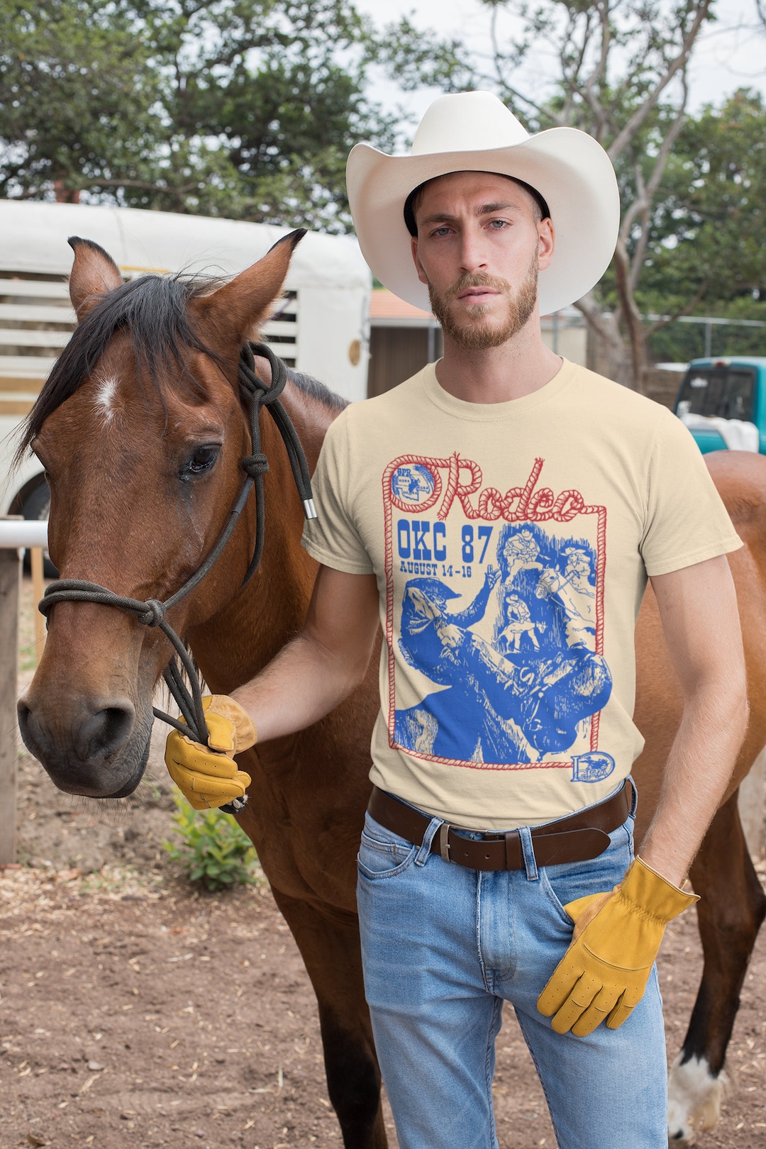 Retro Gay Rodeo Shirt, LGBTQ Rodeo Magazine Vintage Graphic Tees ...