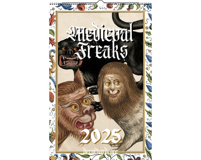2025 National Park Monsters Calendar - Etsy
