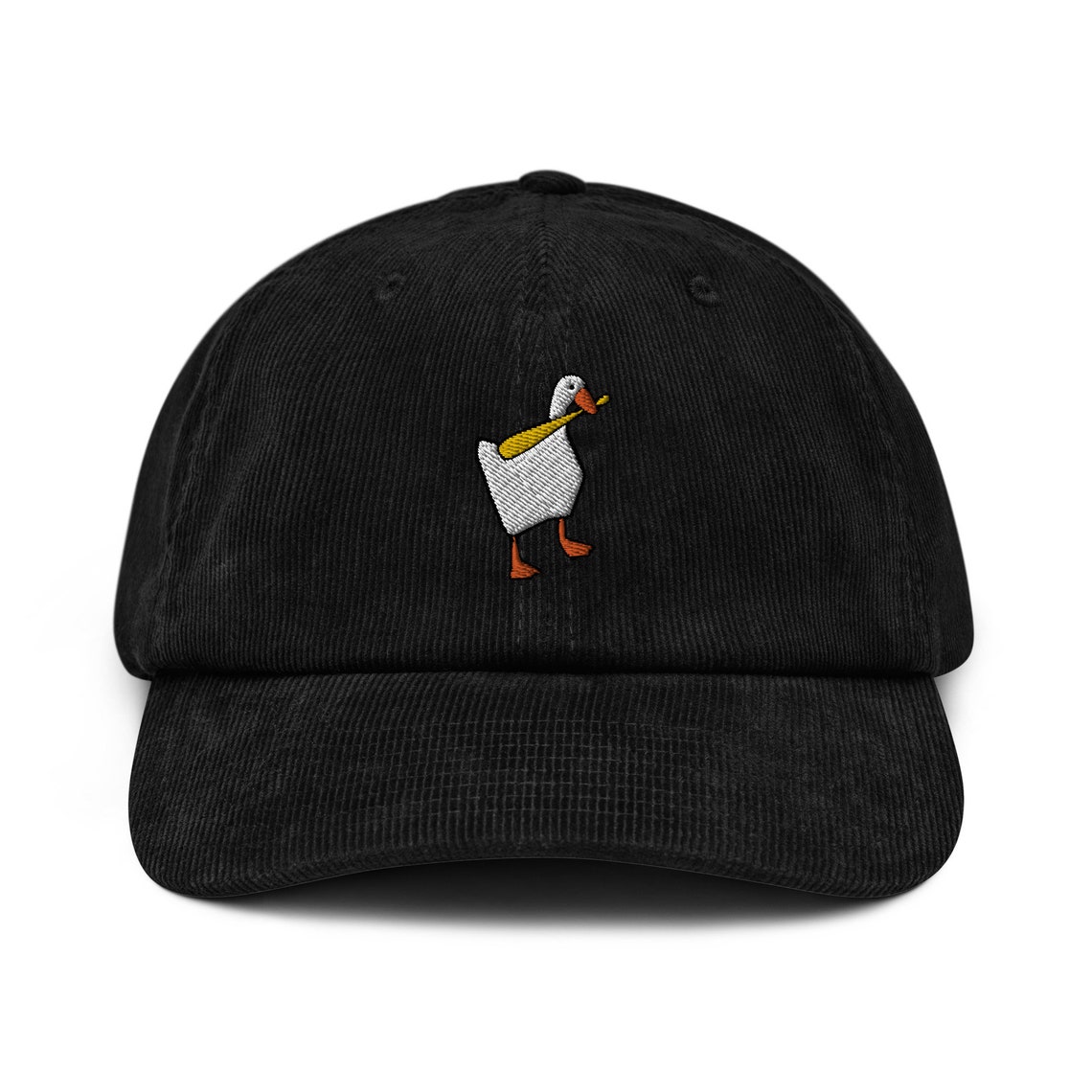 Goose With Baseball Bat Corduroy Hat Mess With the Honk Bonk - Etsy
