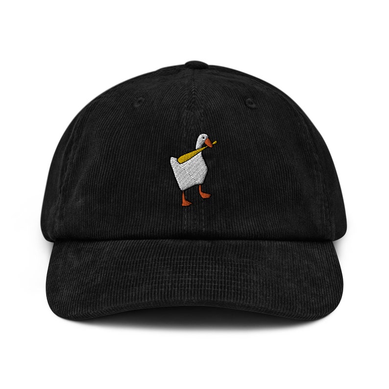 Goose With Baseball Bat Corduroy Hat, Mess With the Honk, Bonk Brutal ...