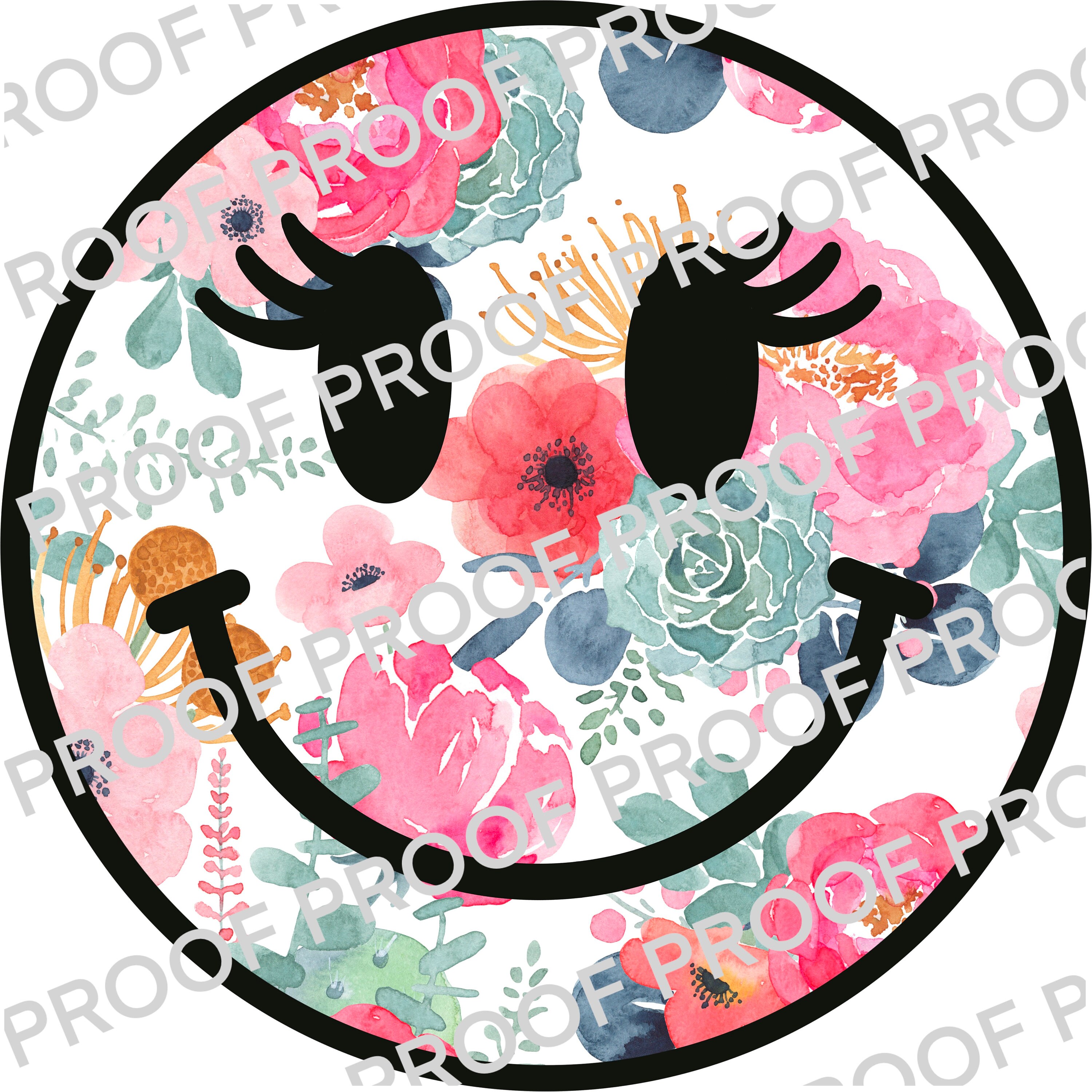 Peaceful Smiley Face