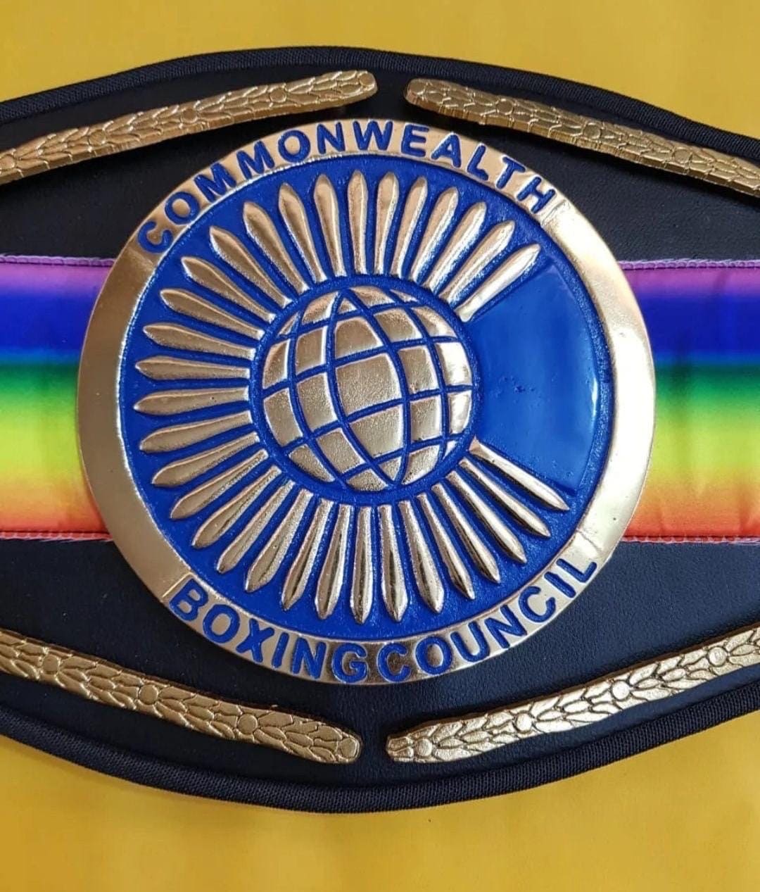 COMMONWEALTH BOXING COUNCIL Championship Title Belt - Etsy UK