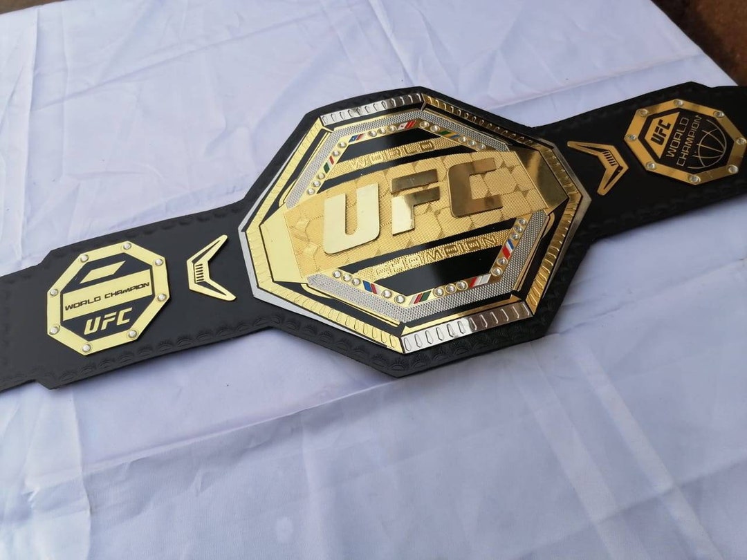 UFC WORLD HEAVYWEIGHT Wrestling Championship Title Belt 4mm - Etsy