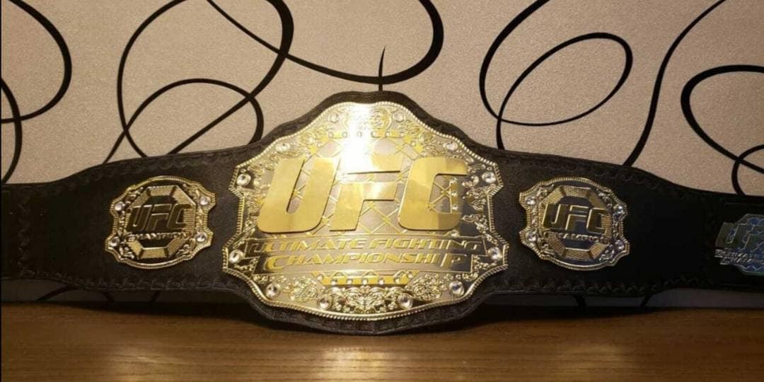 UFC WORLD HEAVYWEIGHT Wrestling Championship Title Belt - Etsy
