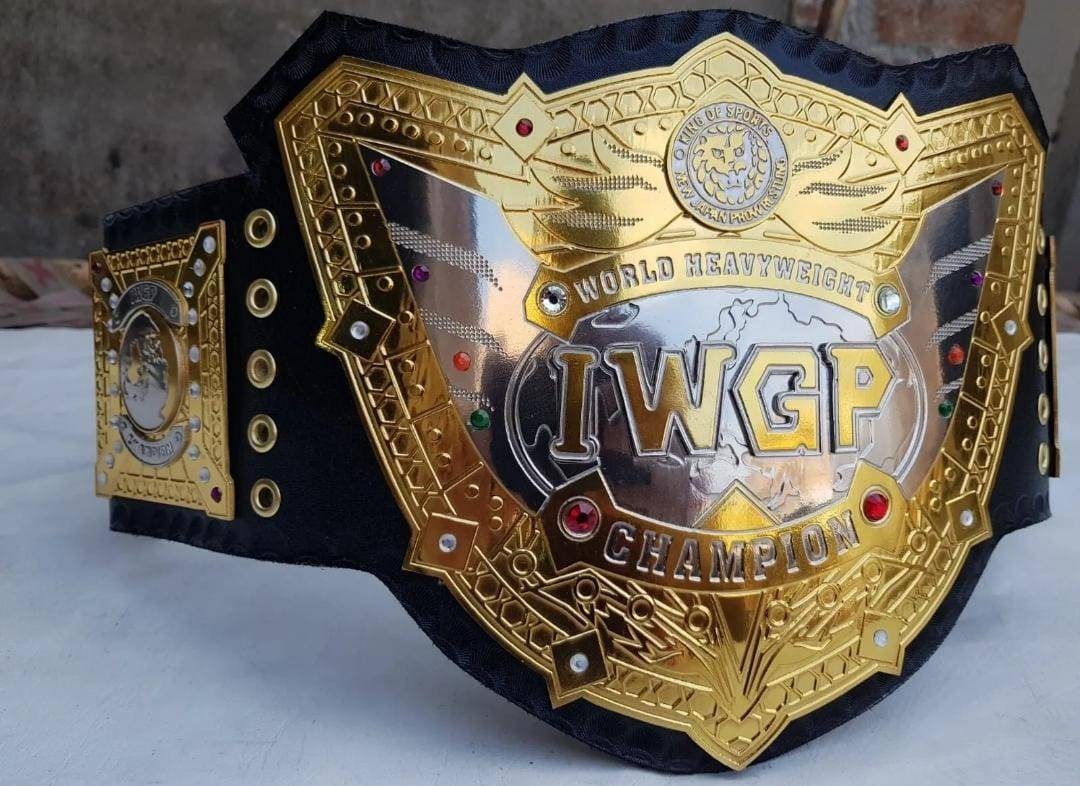 IWGP WORLD HEAVYWEIGHT Wrestling Championship Title Belt - Etsy