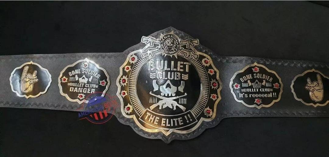 THE BULLET CLUB Wrestling Championship Title Belt - Etsy