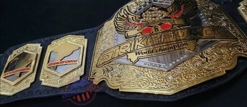 STRIKERS WORLD CHAMPIONSHIP Title Belt - Etsy