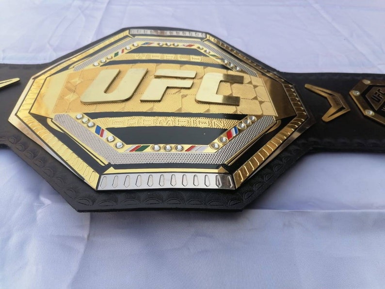 UFC WORLD HEAVYWEIGHT Wrestling Championship Title Belt 4mm - Etsy