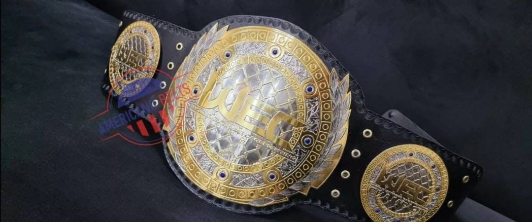 WEC WORLD EXTREME Cage Fighting Championship Title Belt - Etsy