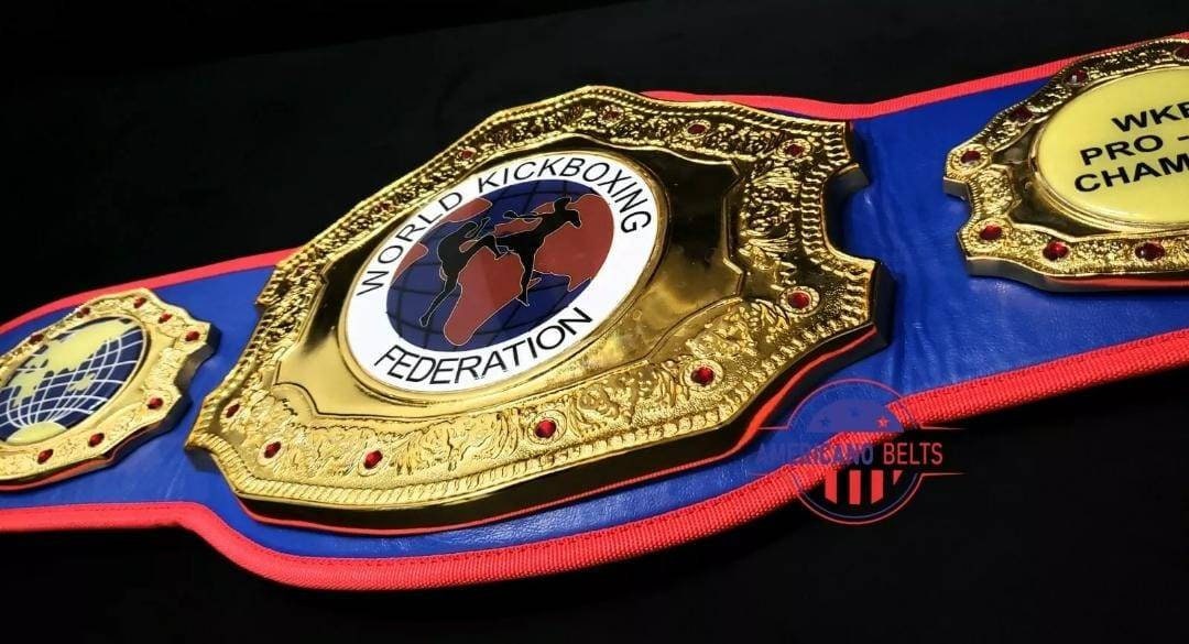 WKB KICK BOXING Championship Title Belt - Etsy