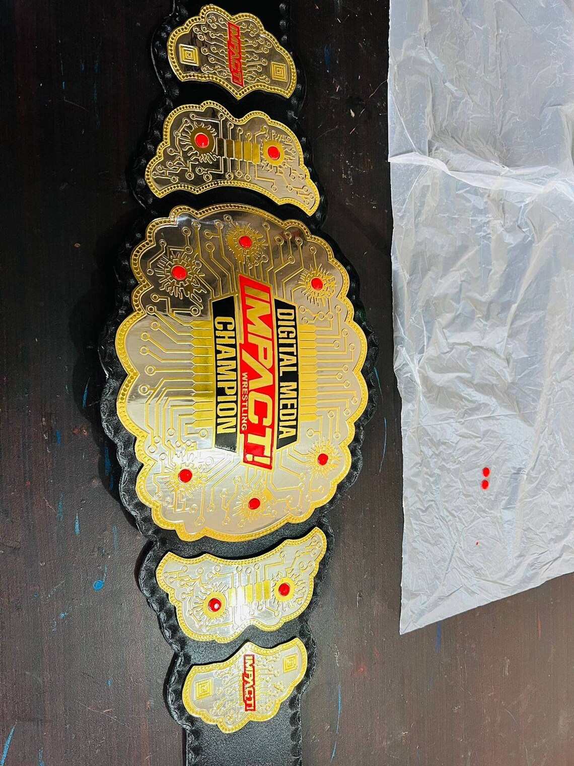 DIGITAL IMPACT CHAMPIONSHIP Wrestling Title Belt - Etsy