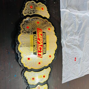 DIGITAL IMPACT CHAMPIONSHIP Wrestling Title Belt - Etsy