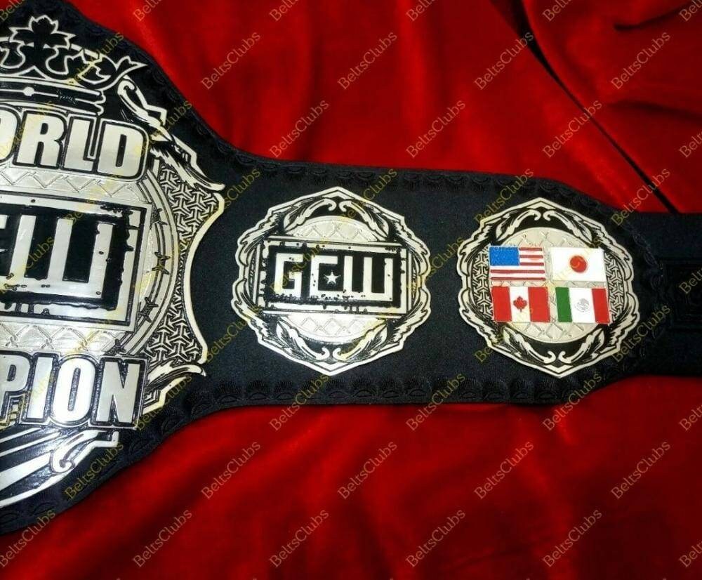 GCW World Championship Title Belt - Etsy