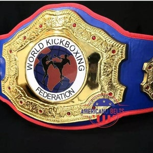 WKB KICK BOXING Championship Title Belt - Etsy