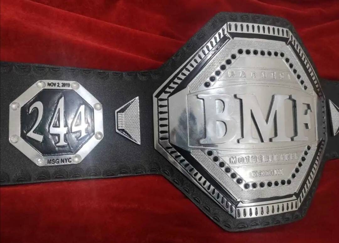 BMF WORLD HEAVYWEIGHT Wrestling Championship Title Belt - Etsy