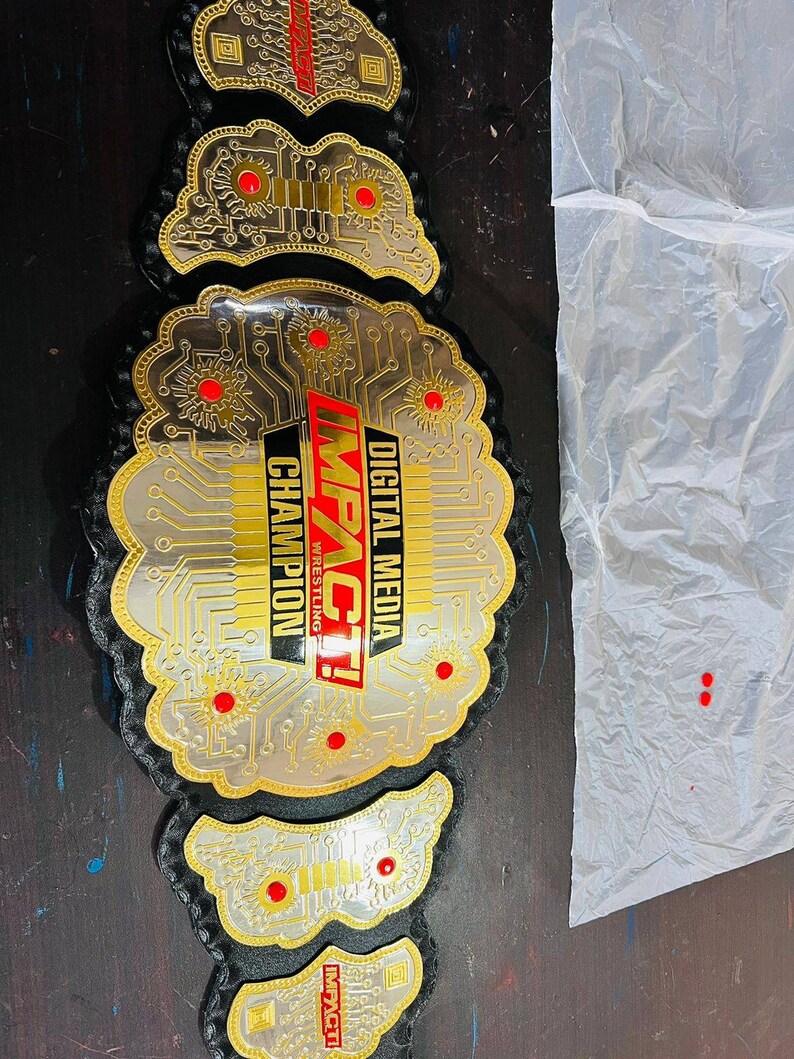 DIGITAL IMPACT CHAMPIONSHIP Wrestling Title Belt - Etsy