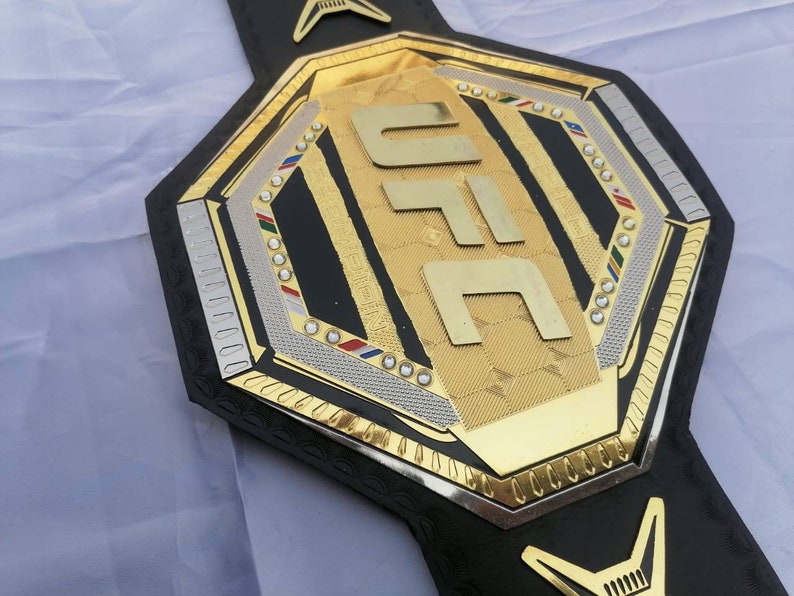 UFC WORLD HEAVYWEIGHT Wrestling Championship Title Belt 4mm - Etsy