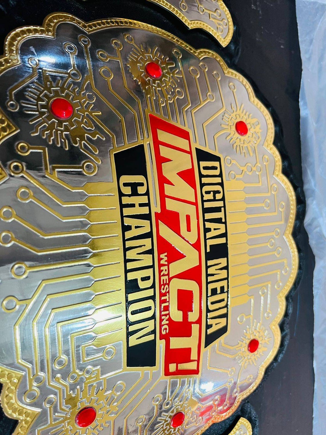 DIGITAL IMPACT CHAMPIONSHIP Wrestling Title Belt - Etsy