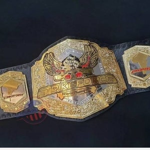 STRIKERS WORLD CHAMPIONSHIP Title Belt - Etsy