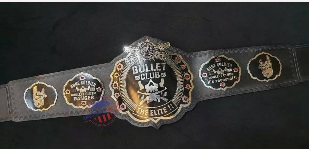 THE BULLET CLUB Wrestling Championship Title Belt - Etsy