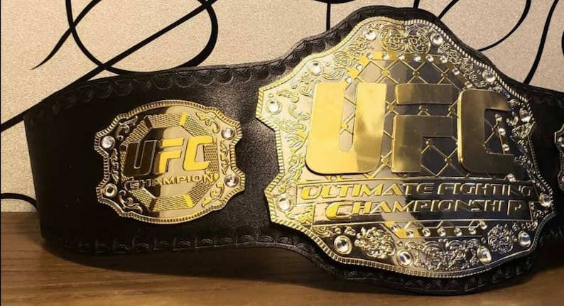 UFC WORLD HEAVYWEIGHT Wrestling Championship Title Belt - Etsy