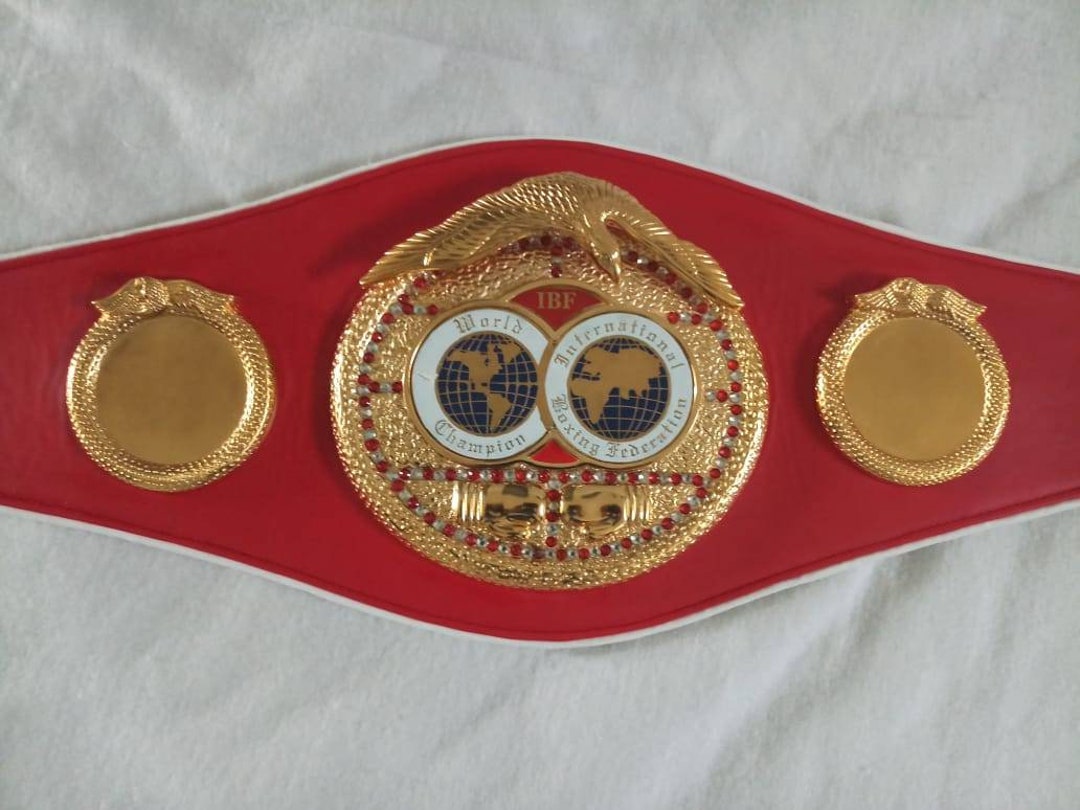 IBF WORLD INTERNATIONAL Boxing Championships Title Belt - Etsy
