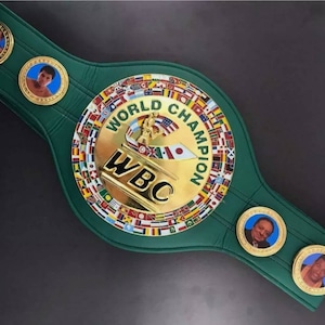WBC World Heavyweight Boxing Championships Title Belt - Etsy