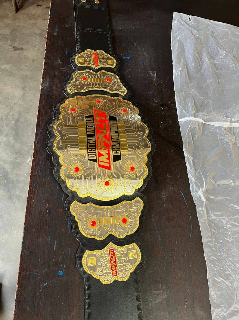 DIGITAL IMPACT CHAMPIONSHIP Wrestling Title Belt - Etsy