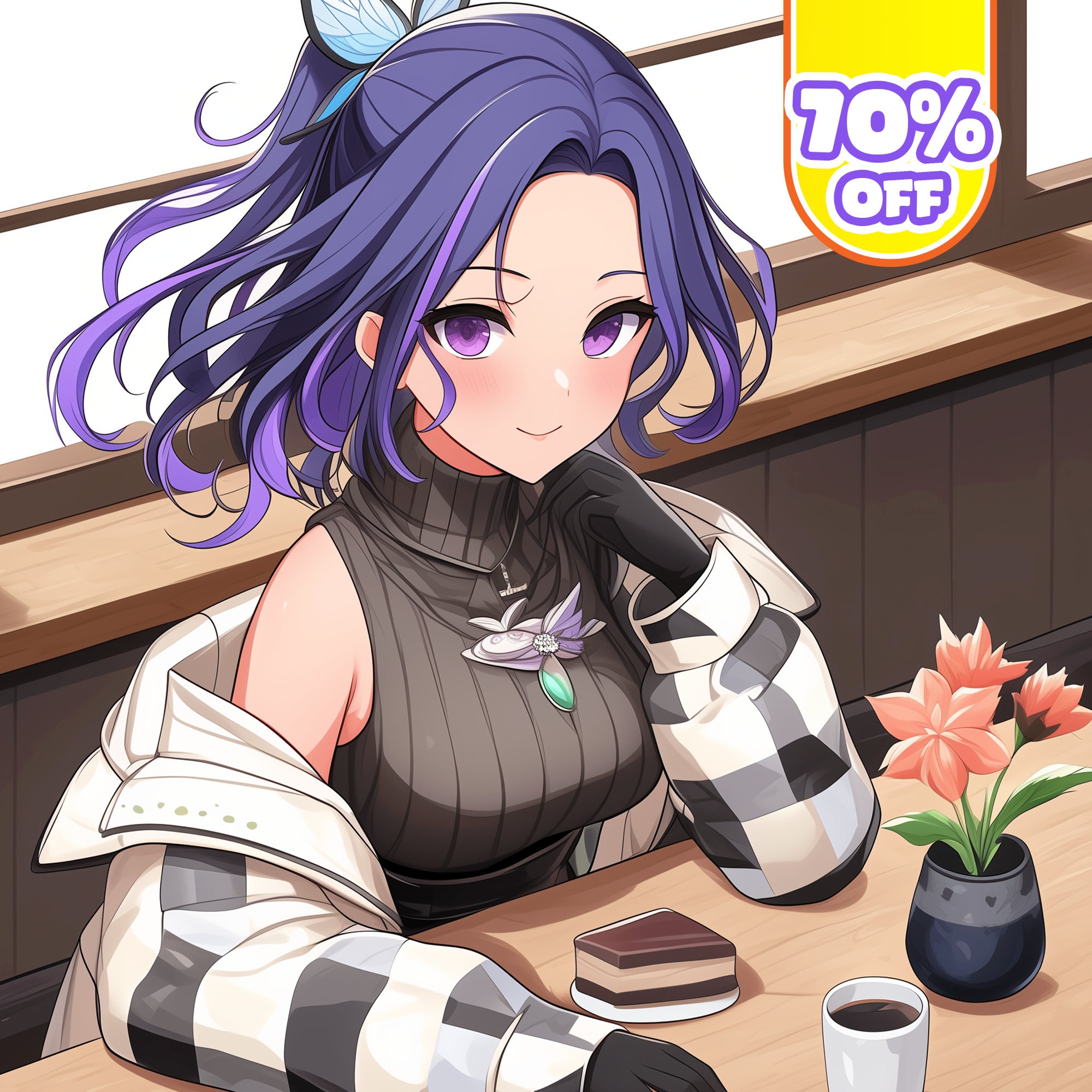 Anime Character Commission Custom Anime Manga Character Original Anime ...