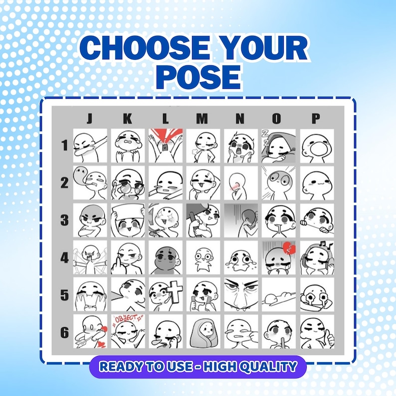 Custom Chibi Emotes • Cute Kawaii Twitch & Discord Emotes • Anime ...