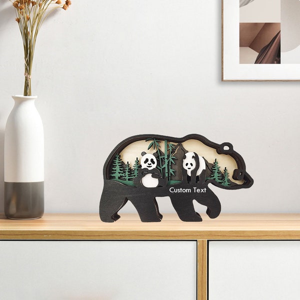 Panda Ornaments - Etsy