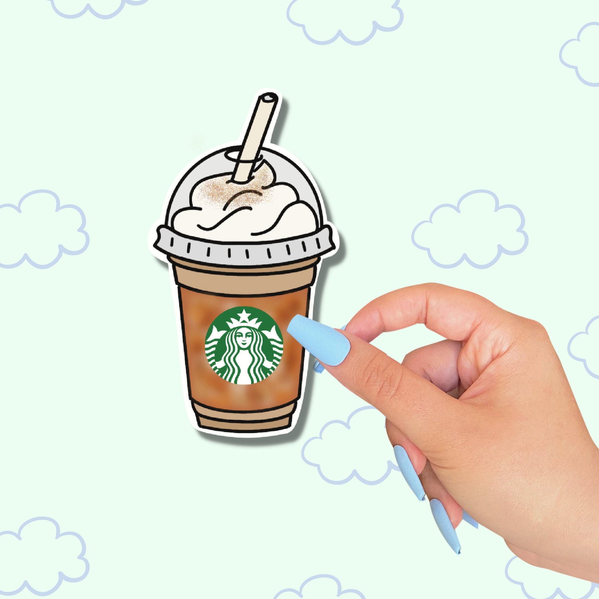 Starbucks Cartoon Drawing