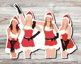 Mean Girls Christmas Sticker - Etsy