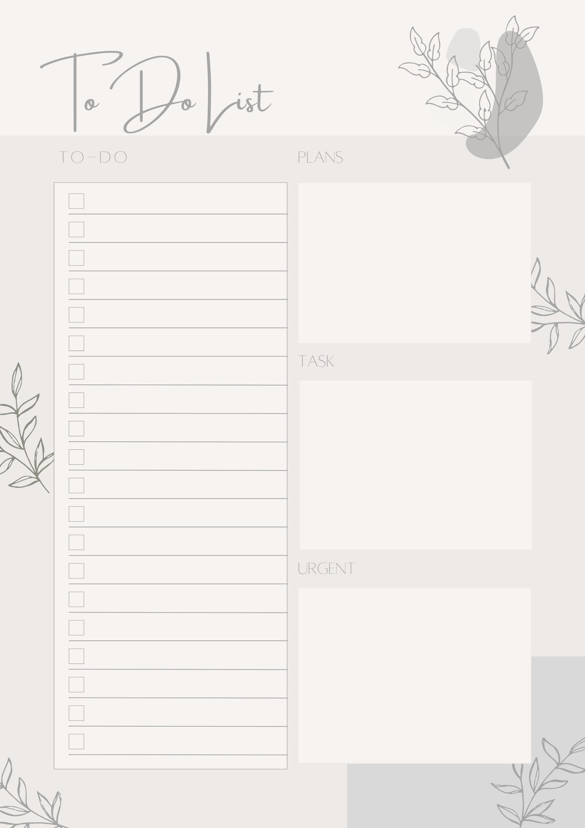 Digital to Do List, Digital to Do List for Goodnotes, iPad Planner List ...