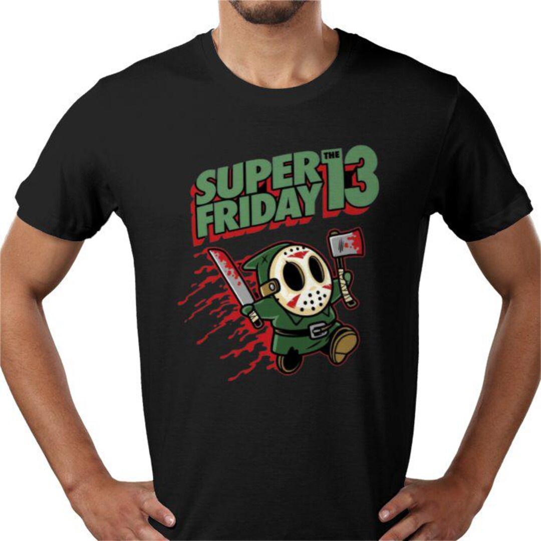 Super Mario & Friday 13th Super Friday 13th T Shirt - Etsy
