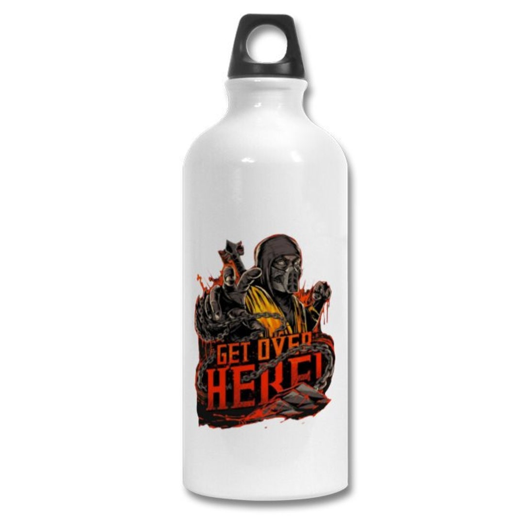 Mortal Kombat Scorpion Water Bottle - Etsy