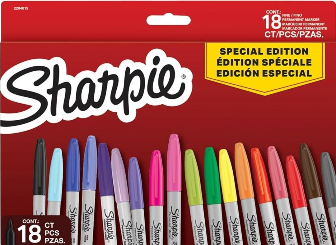 Sharpie Pens 18 Pack Multi Colours - Etsy