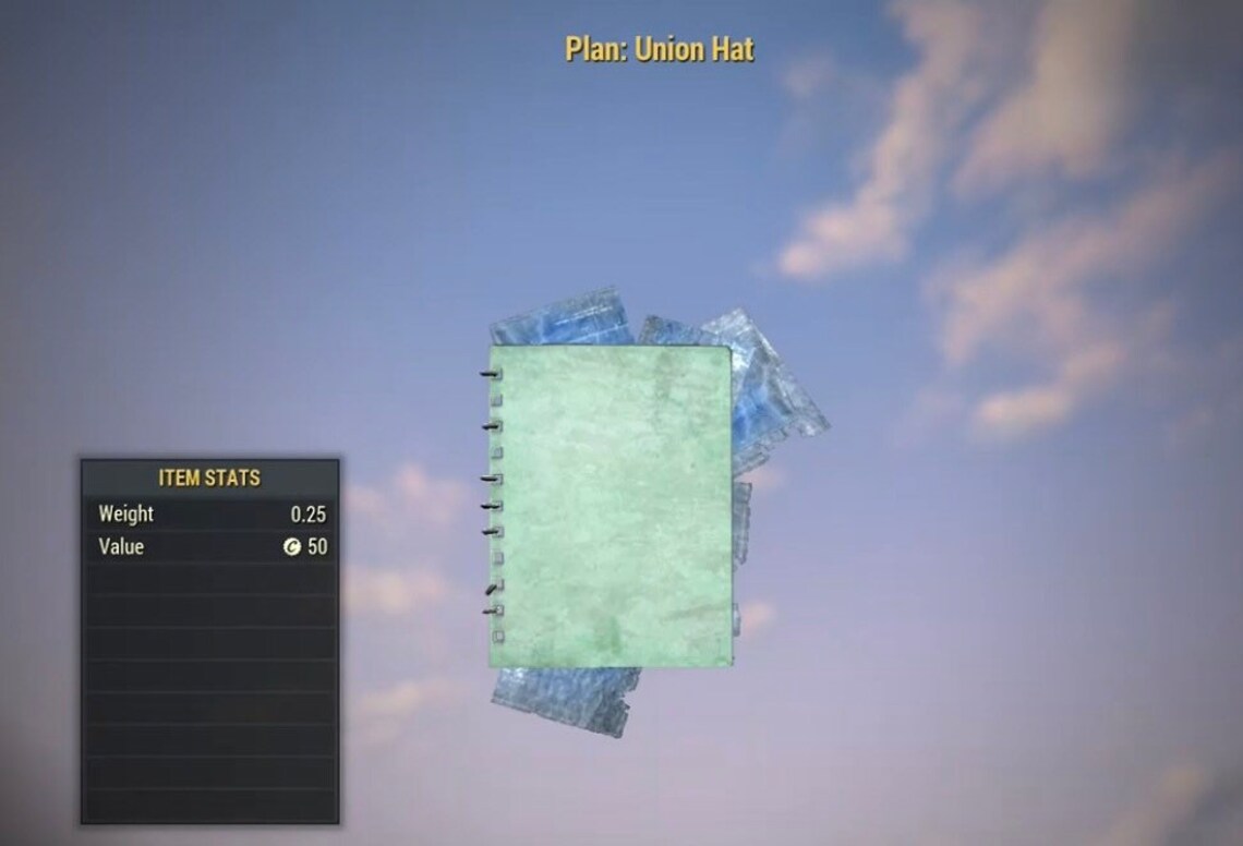 Fallout 76 Confederate Uniform and Union Hat Plan Set Xbox - Etsy