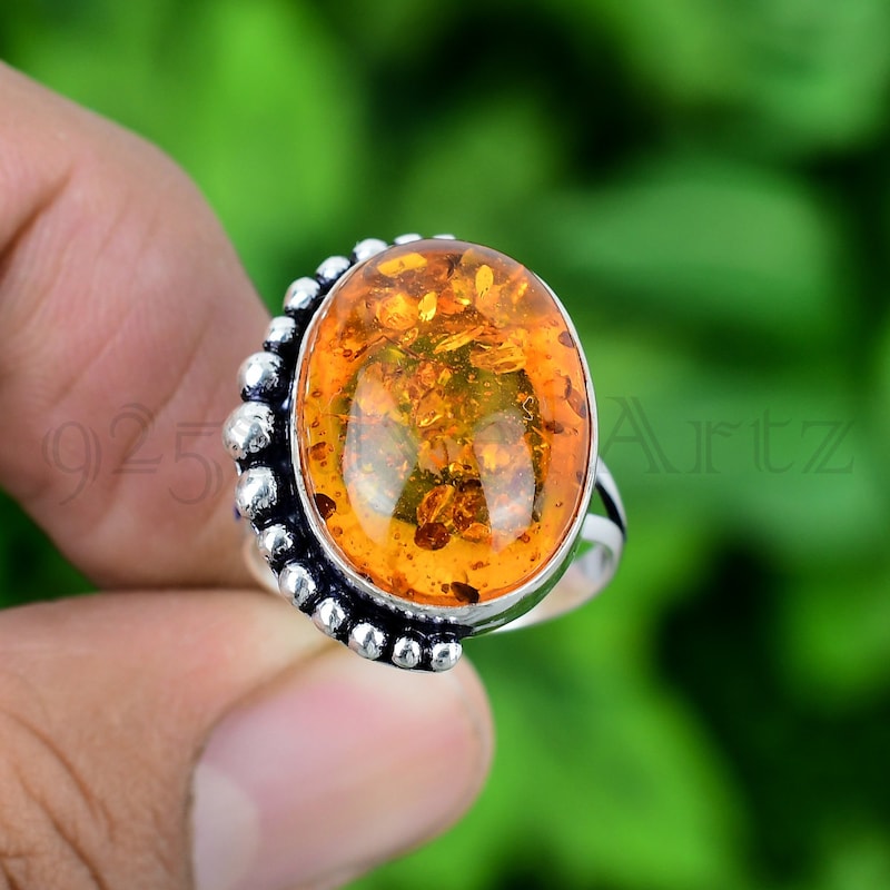 Amber Stone With Insect - Etsy