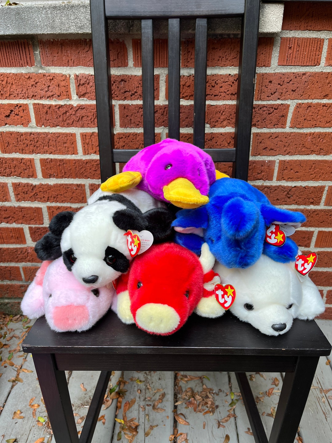 Ty Beanie Buddy Assorted Buddies: Patti Peking Peanut - Etsy