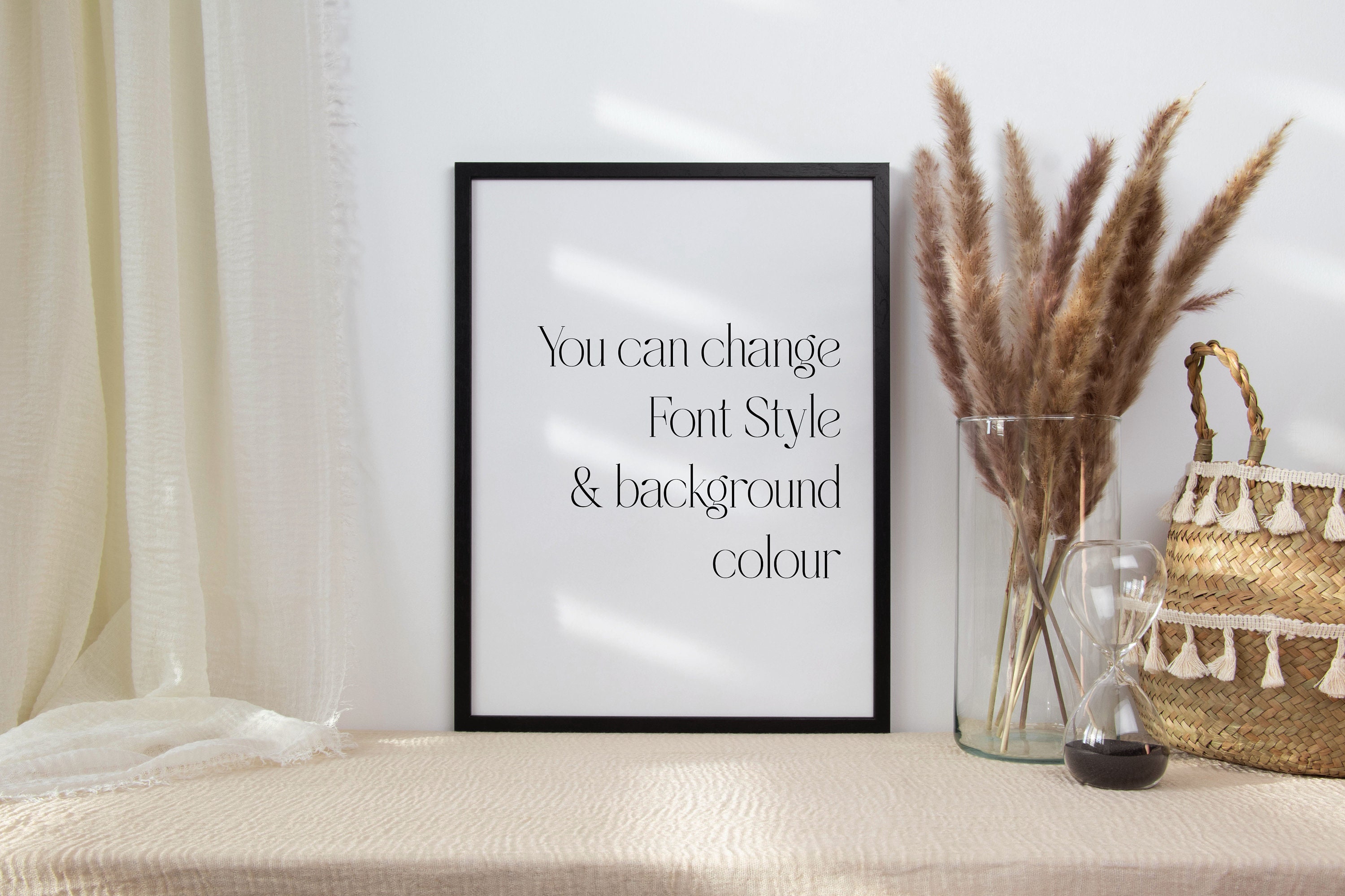 Custom Quote Print Wall Art Printable Personalised Text Print ...