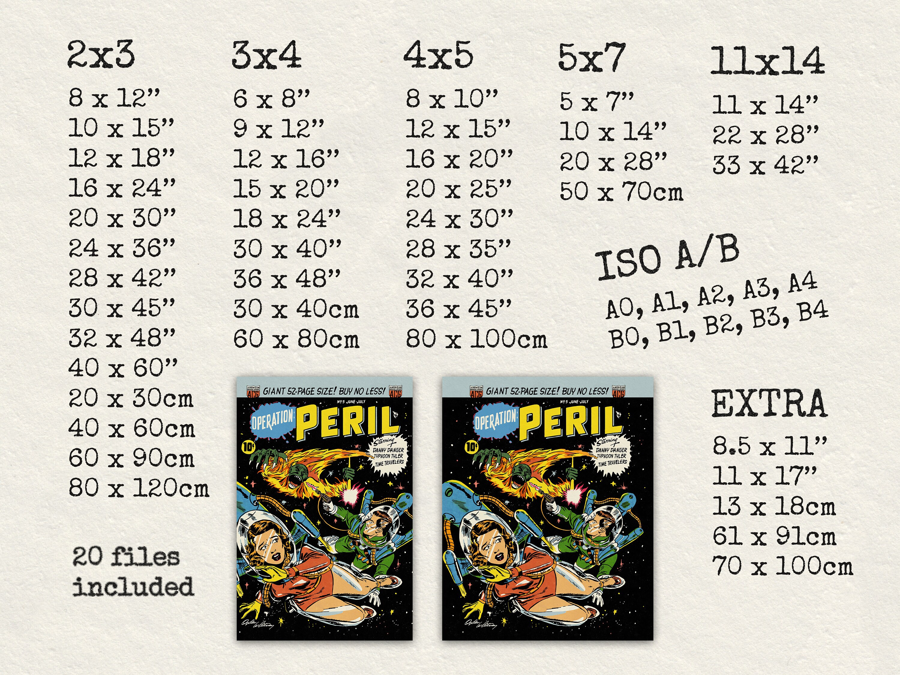 1950s Retro Comic Wall Art, Printable Vintage Sci-fi Illustration ...