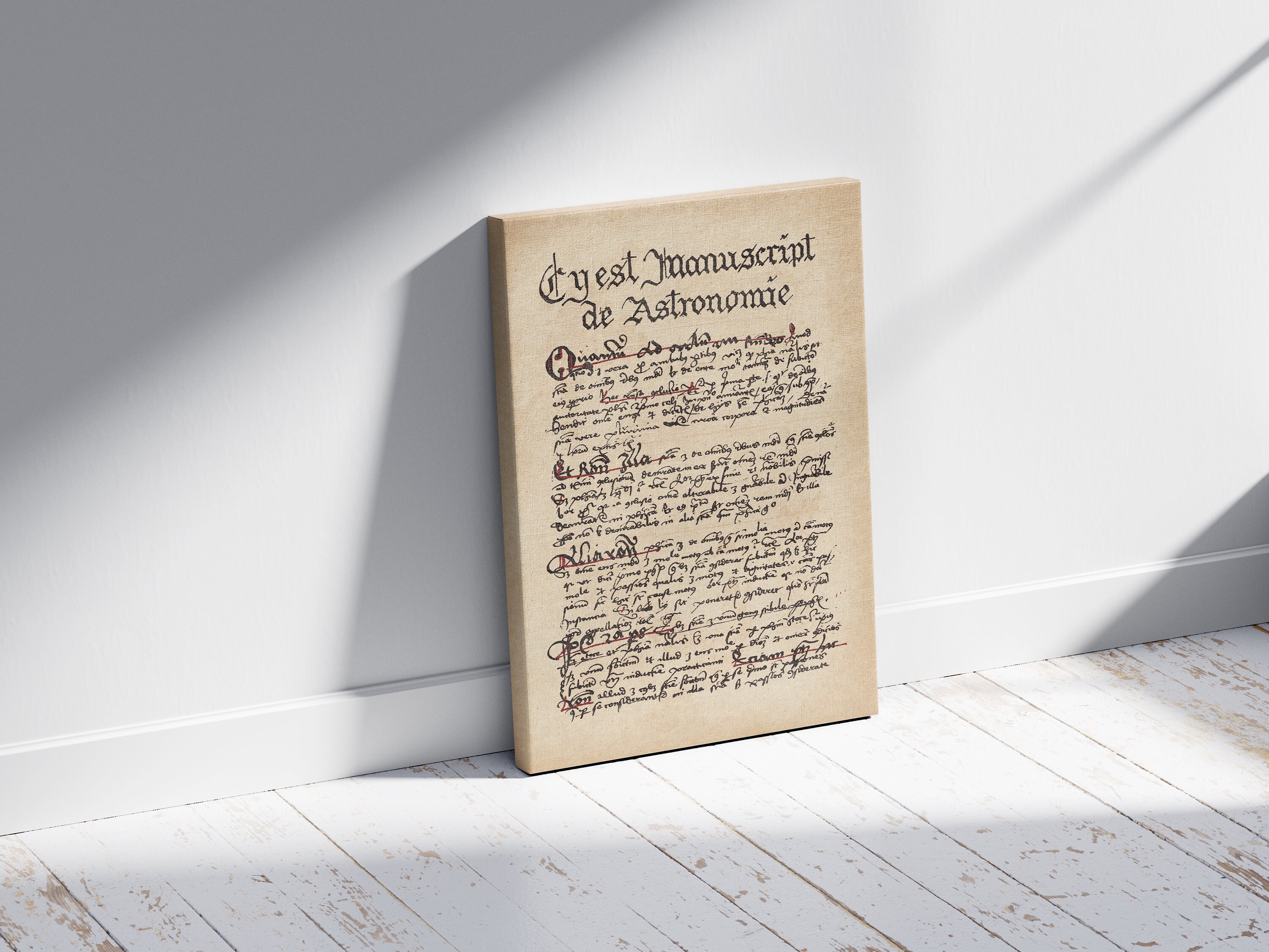 Medieval 15th Century Wall Art, Printable Esoteric Poster of Authentic ...