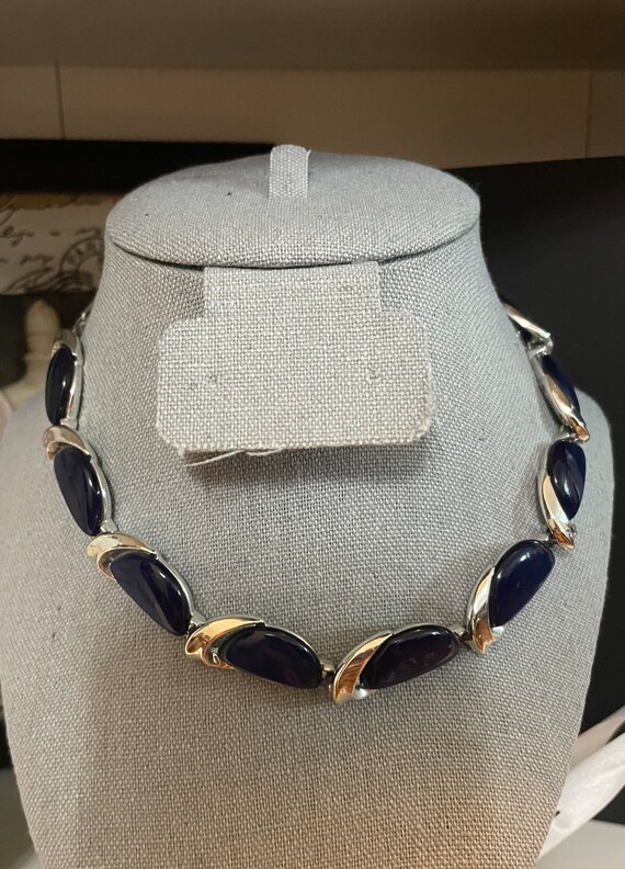 Vintage lisner choker necklace - Gem