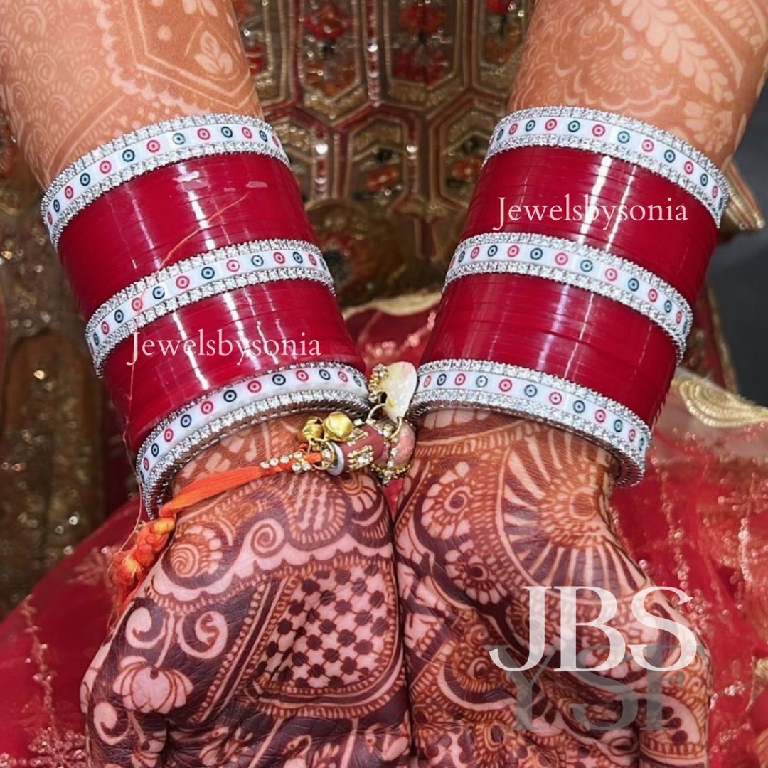 Punjabi Bridal Wedding Chura, Indian Wedding Chura, Traditional Bridal ...