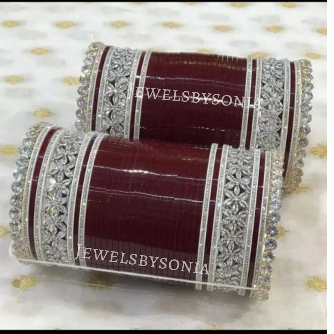 Bridal Chura Indian Wedding Choora Designer Chooda Punjabi Bridal Chura ...