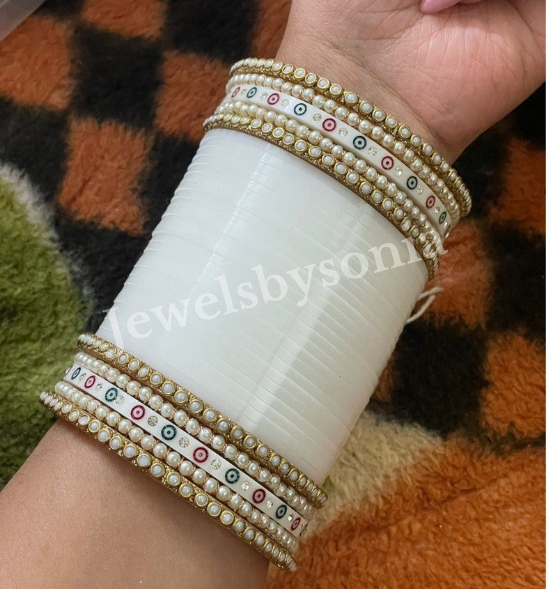 Traditional Indian Wedding Bridal Chura High Quality AD - Etsy