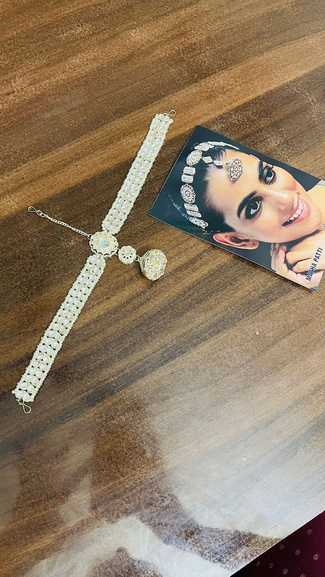Kundan Head Band/sheesh Phool/matha Patti/ Sheesh Patti/ Matha Phool ...