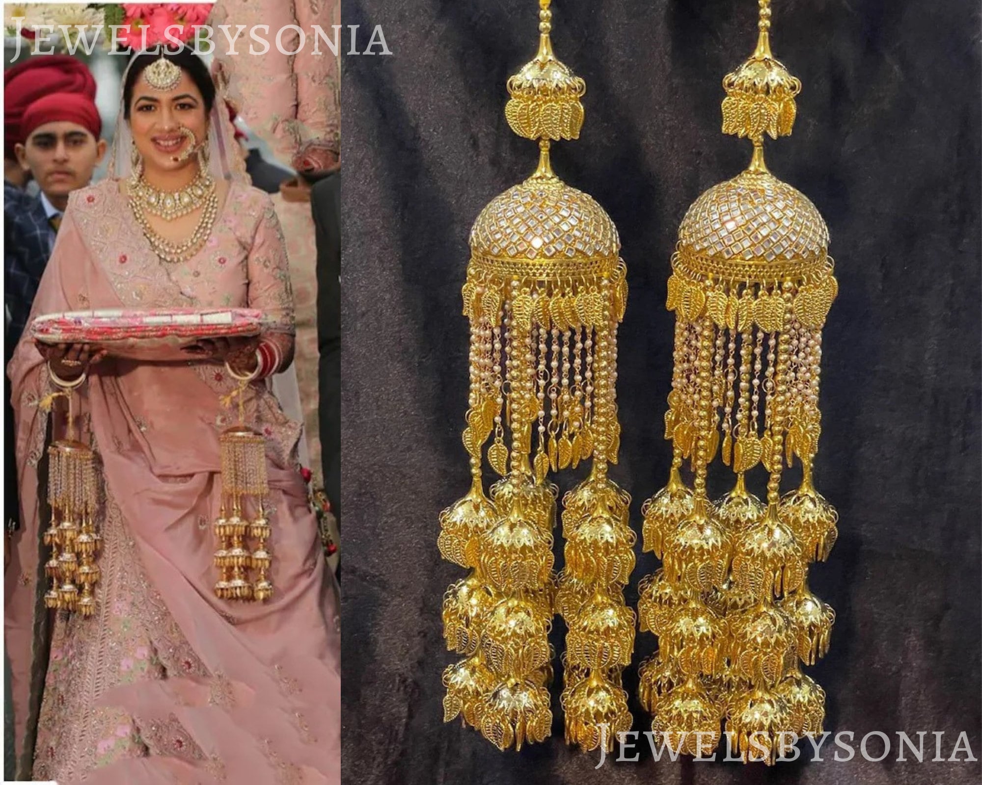 Bridal Kalire Sikh Wedding Kalira Punjabi Wedding Jewelry - Etsy